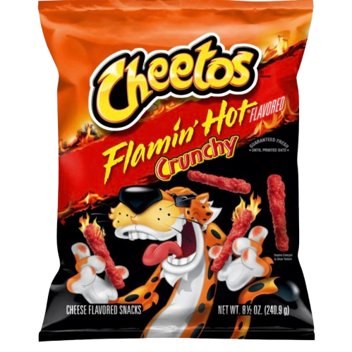 Cheetos Crunchy Flamin Hot USA – Dojo Basics By Daily Dojo